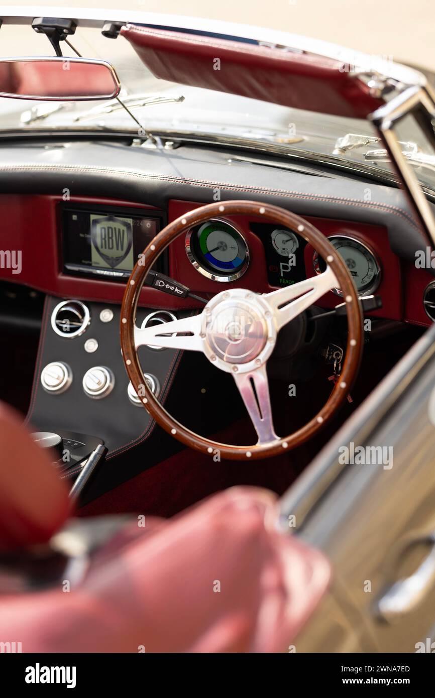 File Photo Electric RBW Roadster. The battery powered classic car is ...