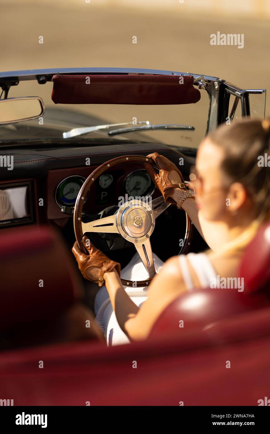 File Photo Electric RBW Roadster. The battery powered classic car is ...
