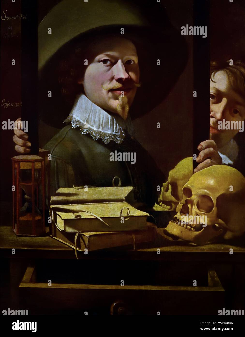 Vanitas portrait of the painter hi-res stock photography and images - Alamy