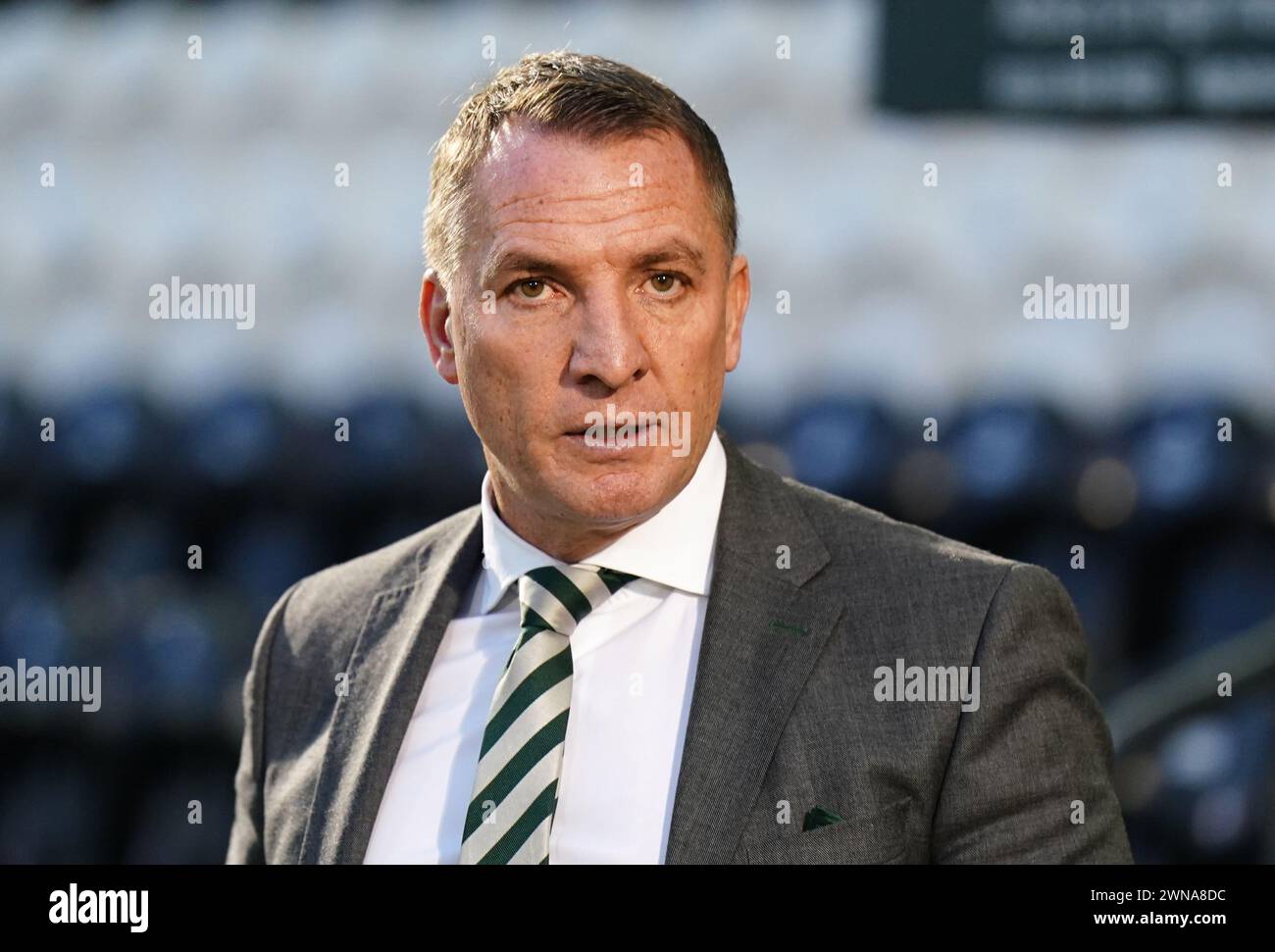 File photo dated 02-01-2024 of Celtic manager Brendan Rodgers, who ...