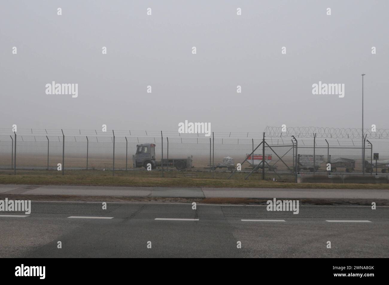 Kastrup/Copenhgen/ Denmark /01 March 2024/.Danish weather airport ...