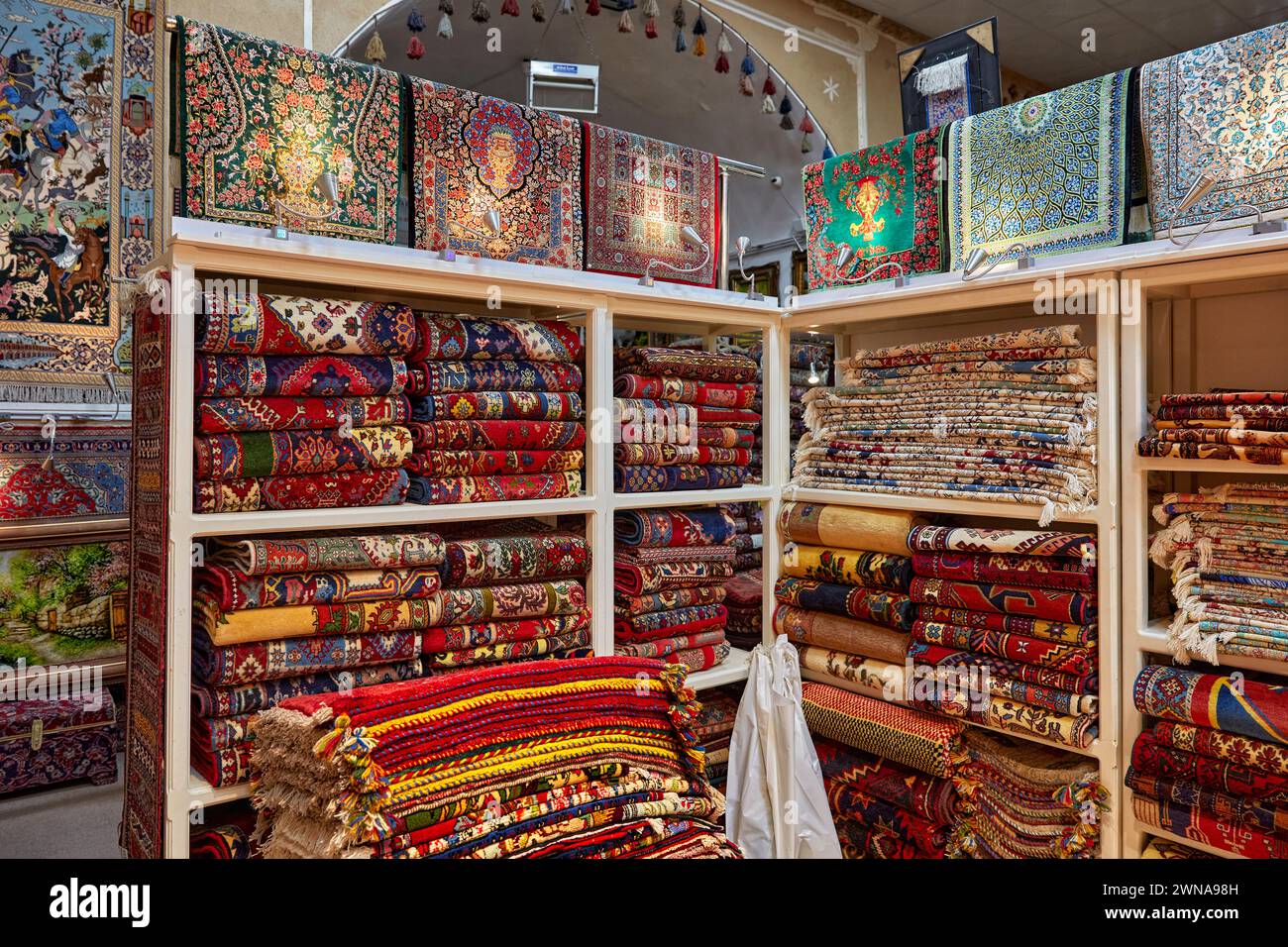 Old persian carpet pattern hi-res stock photography and images - Alamy