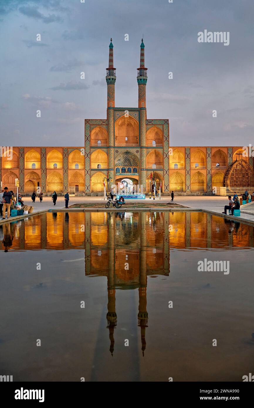 Takyeh (building where Shia Muslims gather to mourn Husayn's death) and ...