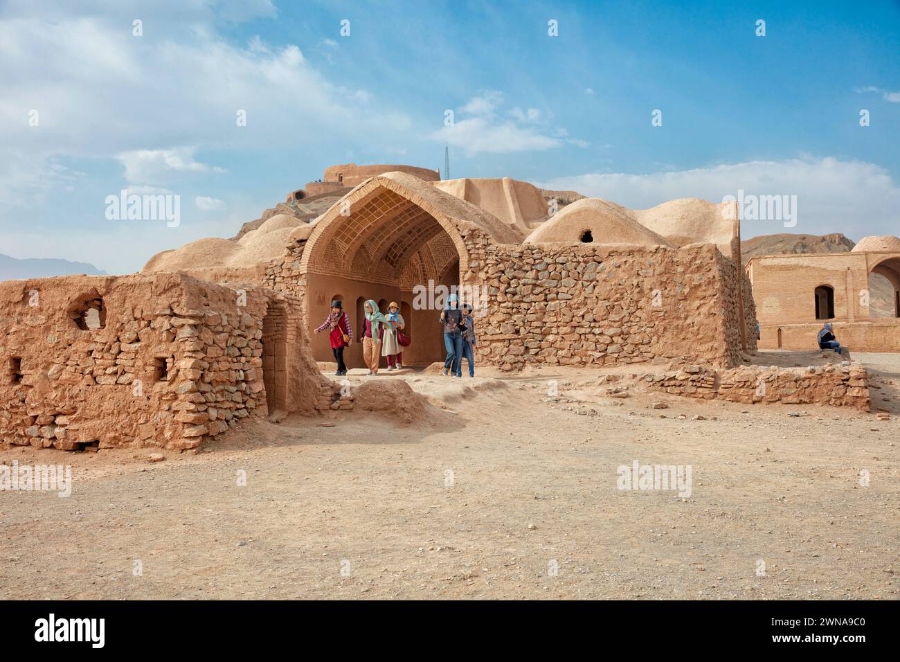 Tourists walk among ruins hi-res stock photography and images - Alamy