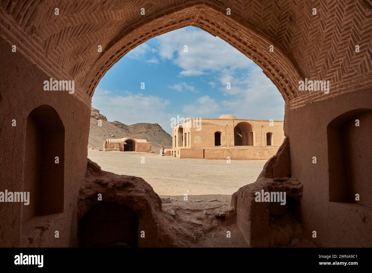 Ruins the old Khayleh (Kheyla), buildings for relatives of deceased to ...
