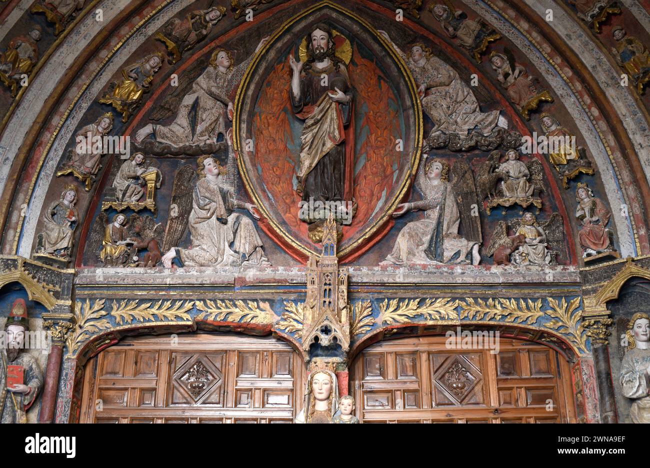 Santa Maria de la Regla cathedral (gothic 13-14th century). La Virgen ...