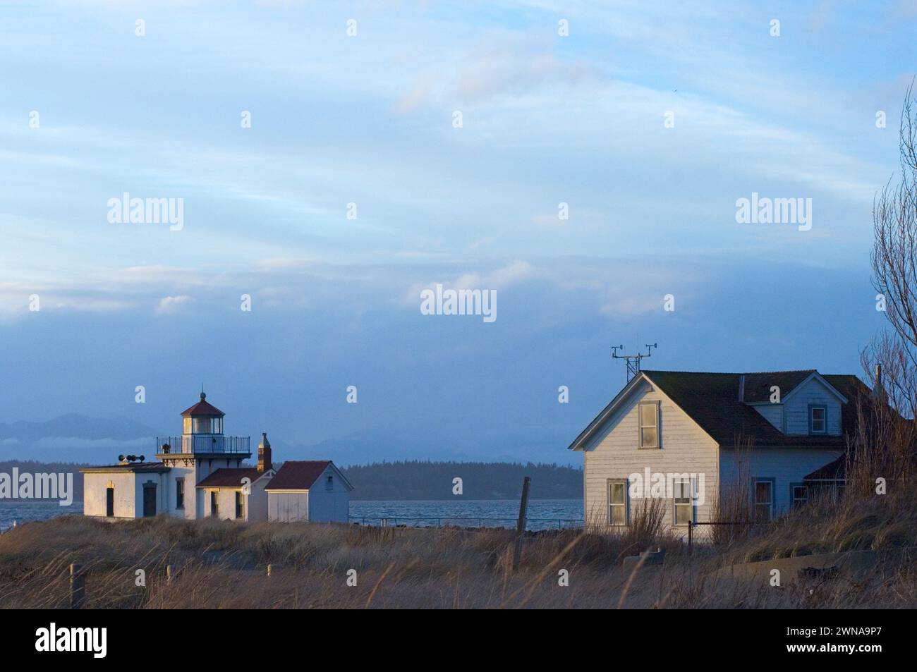 Discovery Park West Point Lighthouse Puget Sound Salish sea Seattle ...
