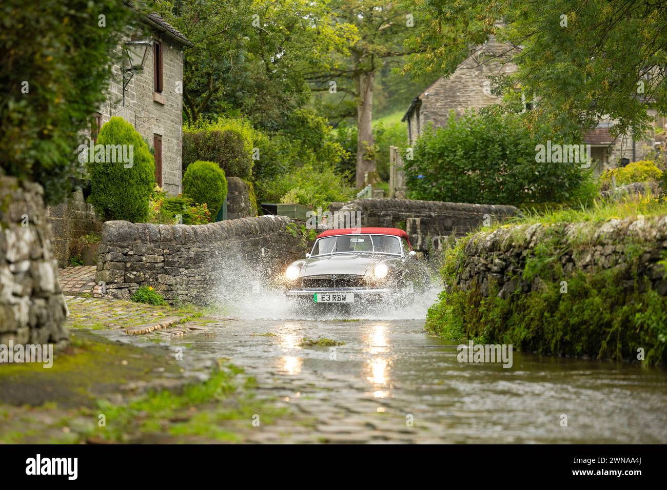 File Photo Electric RBW Roadster. The battery powered classic car is ...