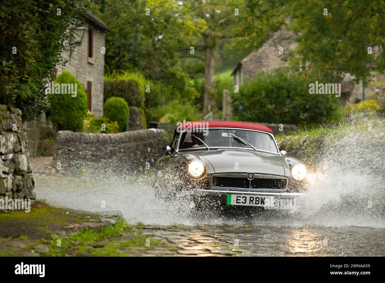 File Photo Electric RBW Roadster. The battery powered classic car is ...
