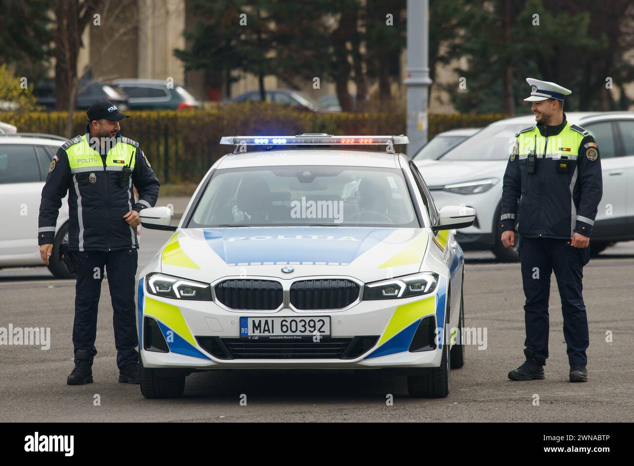 Romanian police bmw 3 series hi-res stock photography and images - Alamy