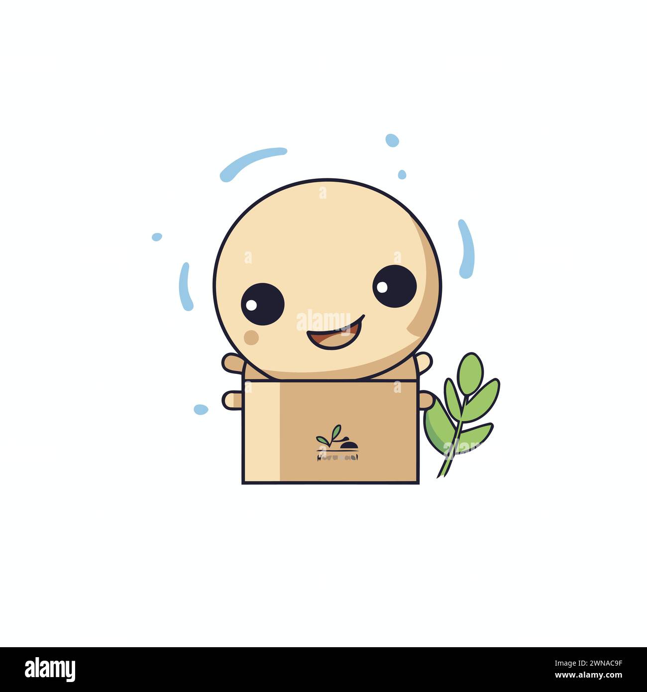Carton box Stock Vector Images - Alamy