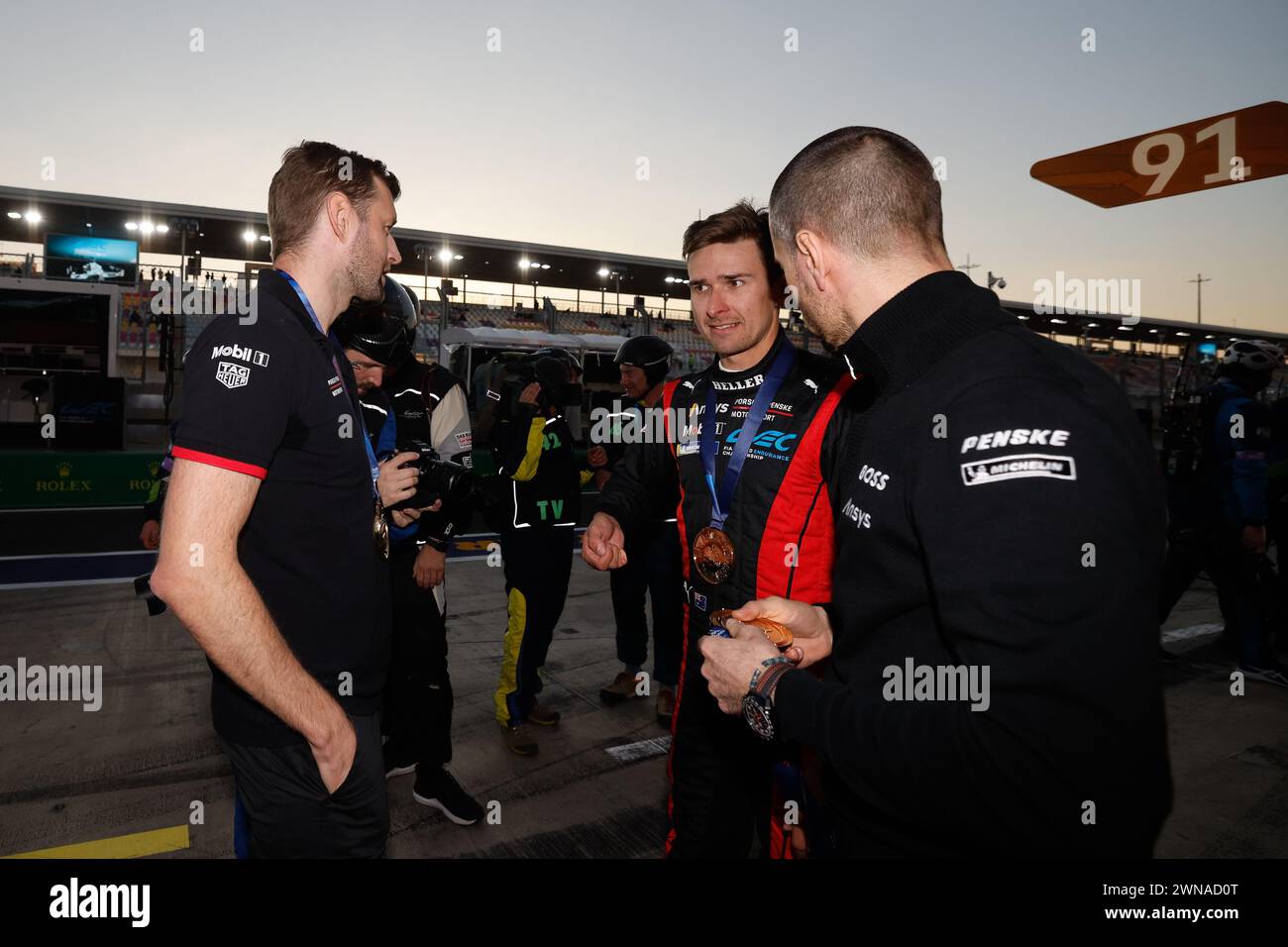 Lusail, Qatar. 01st Mar, 2024. 05 CAMPBELL Matt (aus), CHRISTENSEN ...
