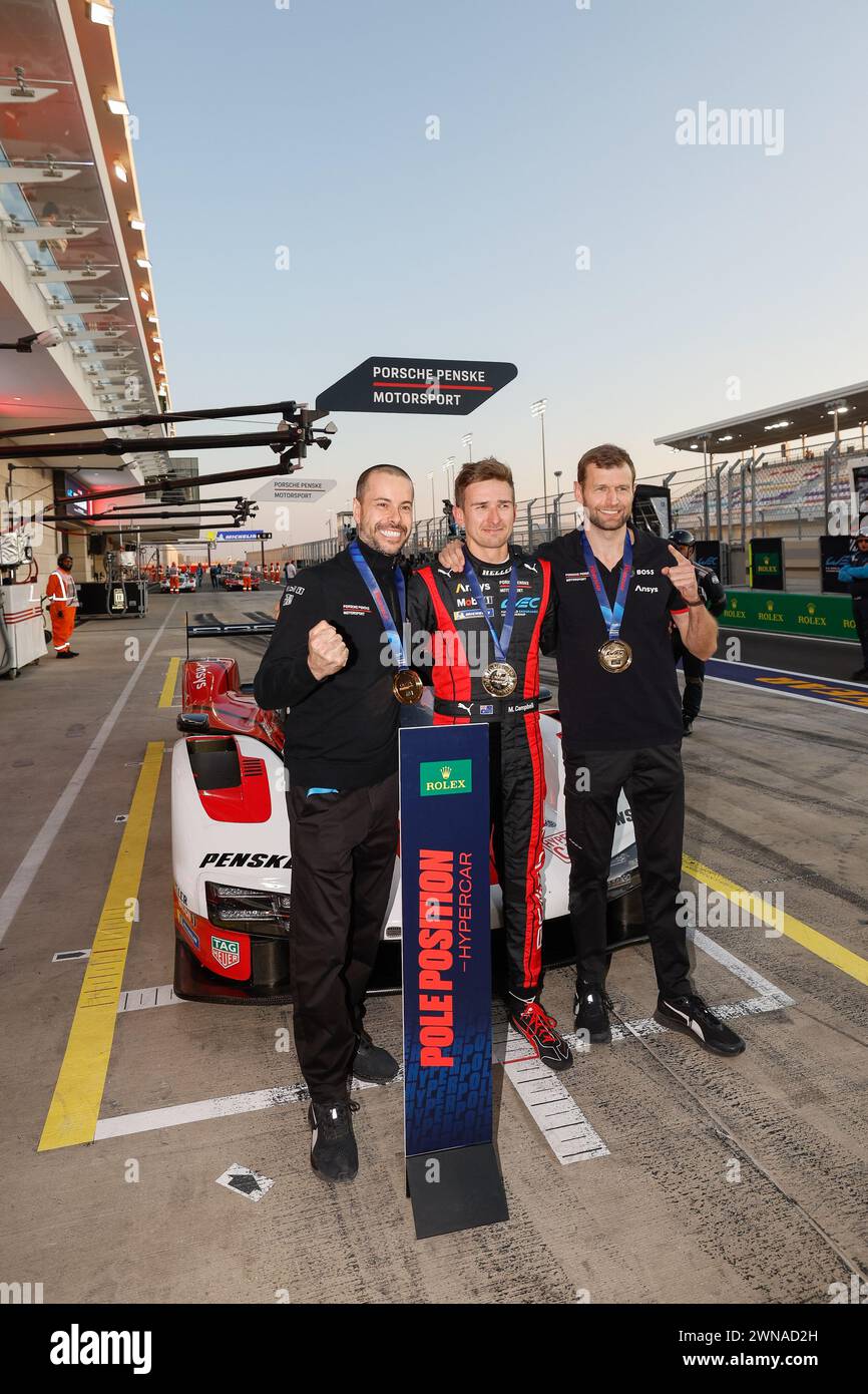 Lusail, Qatar. 01st Mar, 2024. 05 CAMPBELL Matt (aus), CHRISTENSEN ...