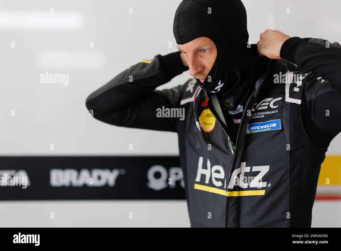 BUTTON Jenson (gbr), Hertz Team Jota, Porsche 963, portrait during the ...