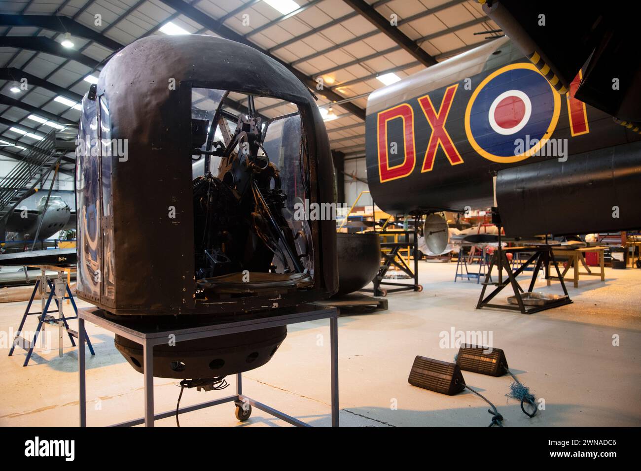 Real-life Airfix model - Lancaster bomber 'Just Jane' is disassembled ...