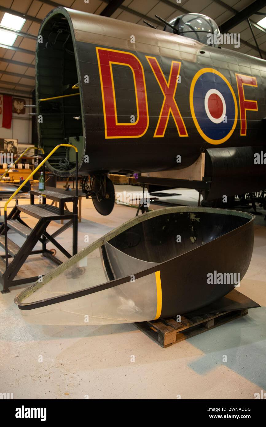 Real-life Airfix model - Lancaster bomber 'Just Jane' is disassembled ...