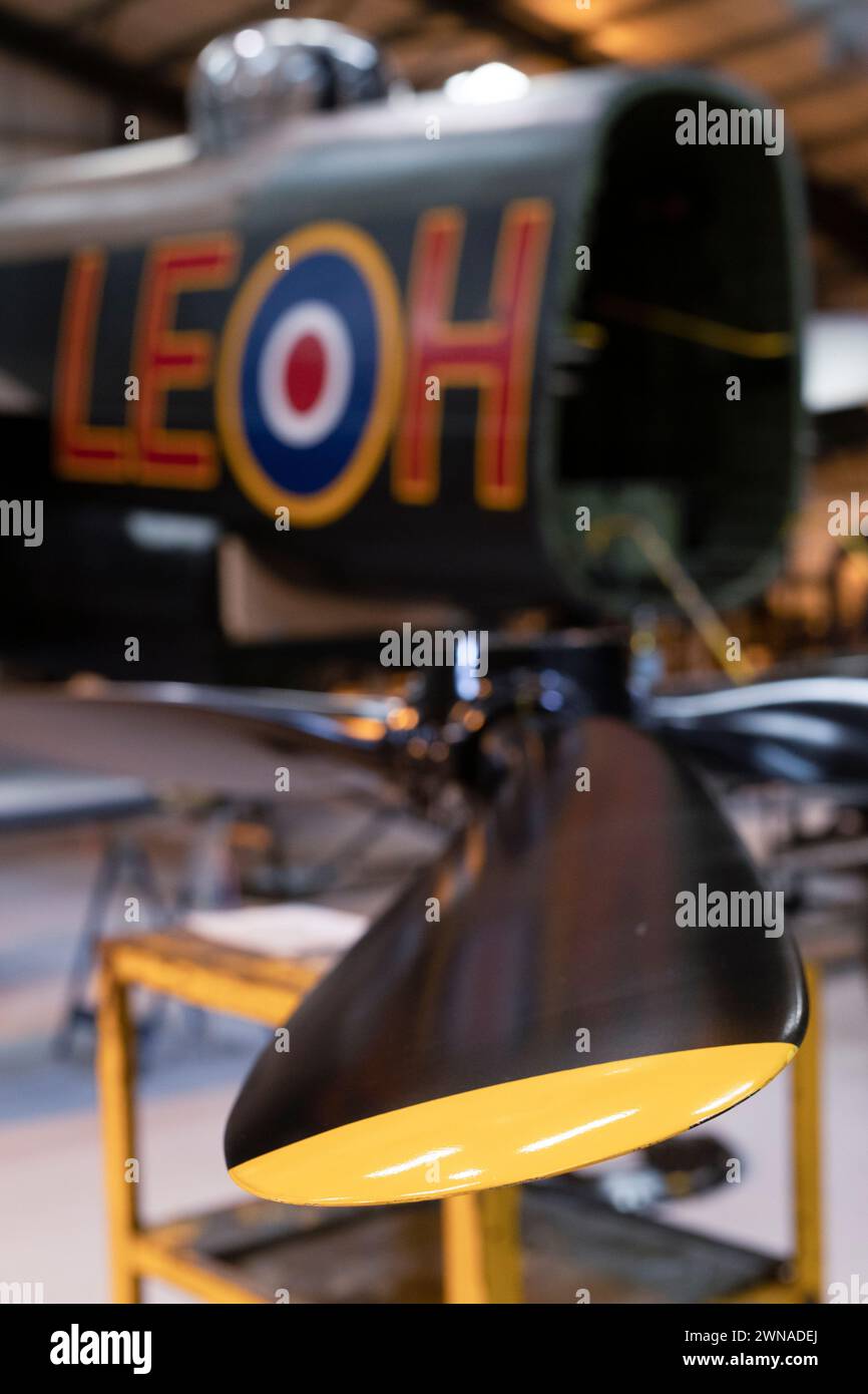 Real-life Airfix model - Lancaster bomber 'Just Jane' is disassembled ...