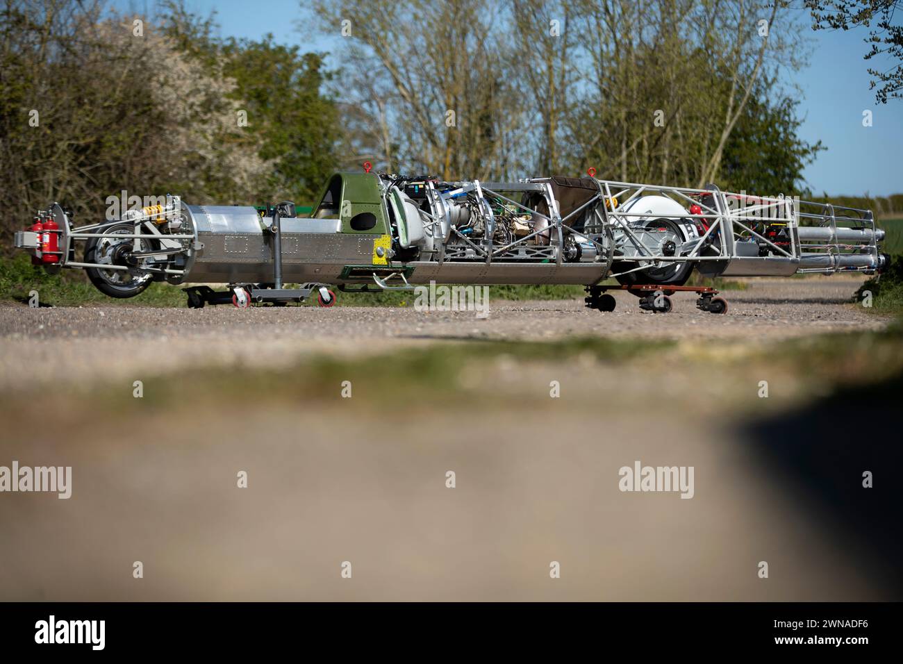 25/04/21 With only two wheels and a fifty-year-old Rolls-Royce ...