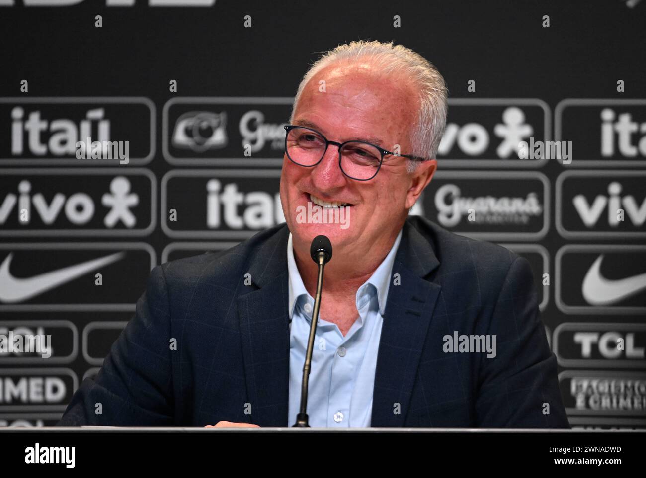 Rio de Janeiro-Brazil, March 1, 2024 Coach of the Brazilian football ...