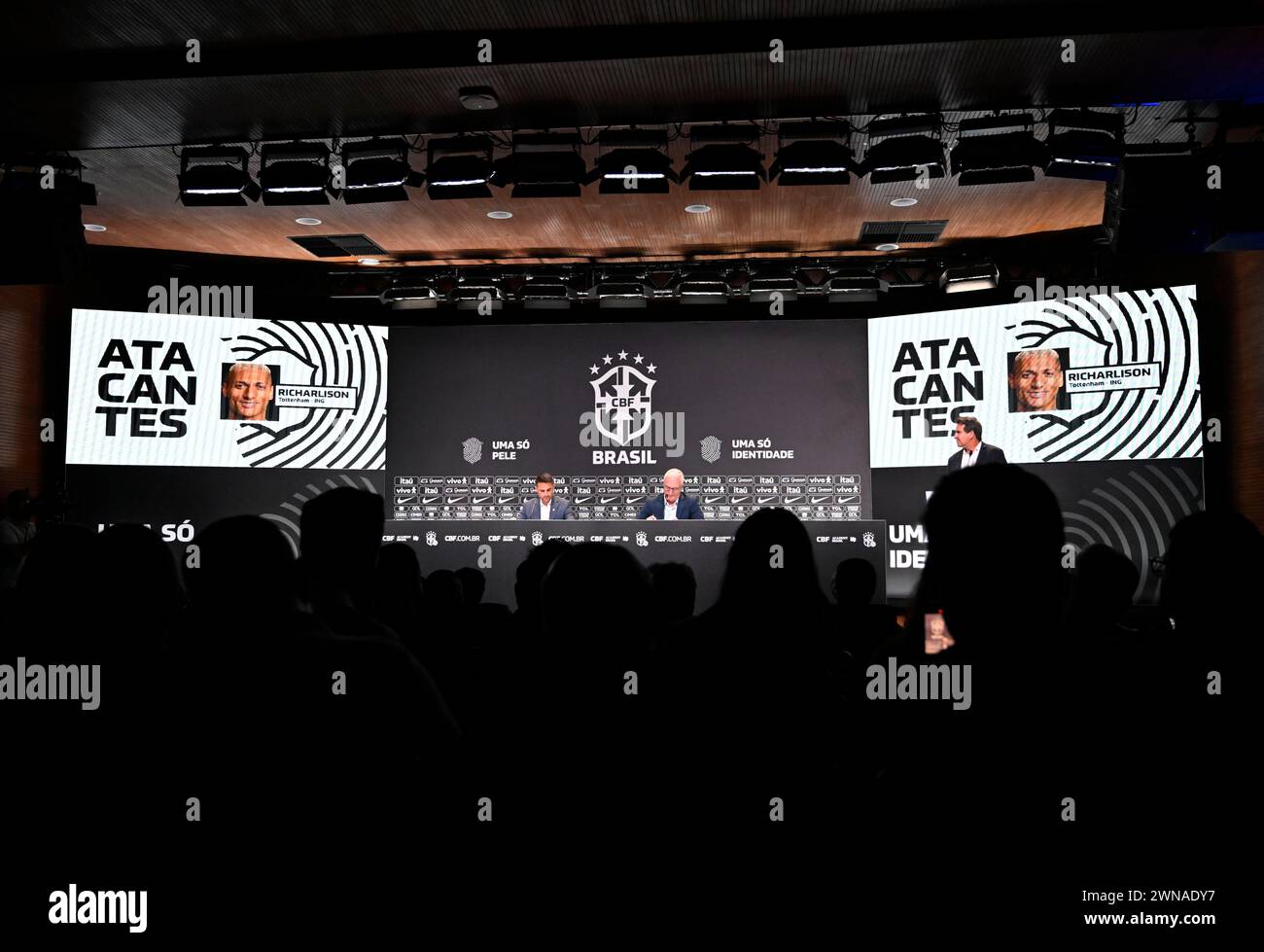Rio de Janeiro-Brazil, March 1, 2024 Coach of the Brazilian football ...