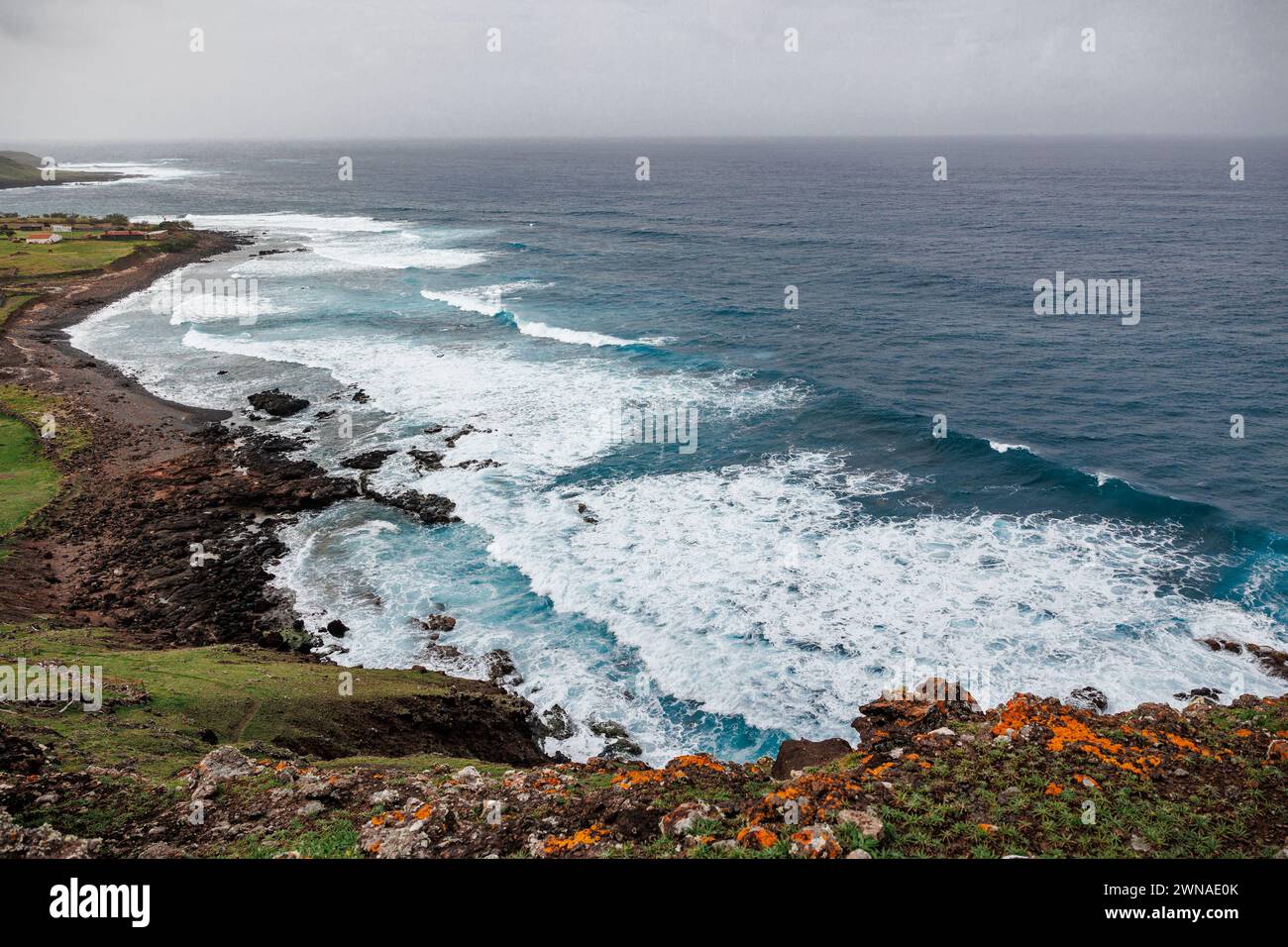 Amazing nature and landscapes, at the Azores islands in the Atlantic ...