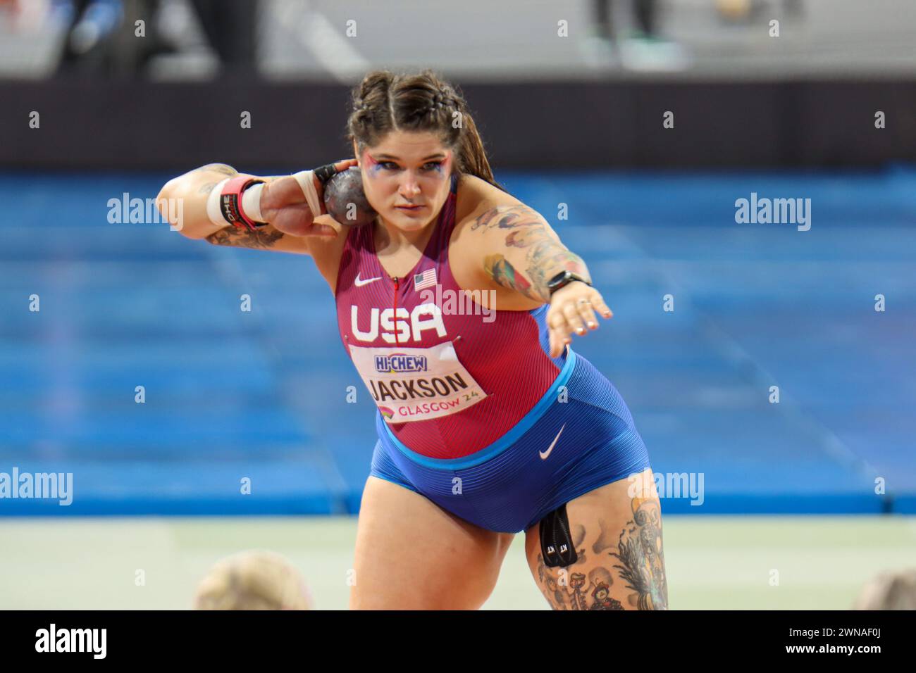 Glasgow, UK. 01st Mar, 2024. Emirates Arena, Glasgow, Scotland - Friday ...