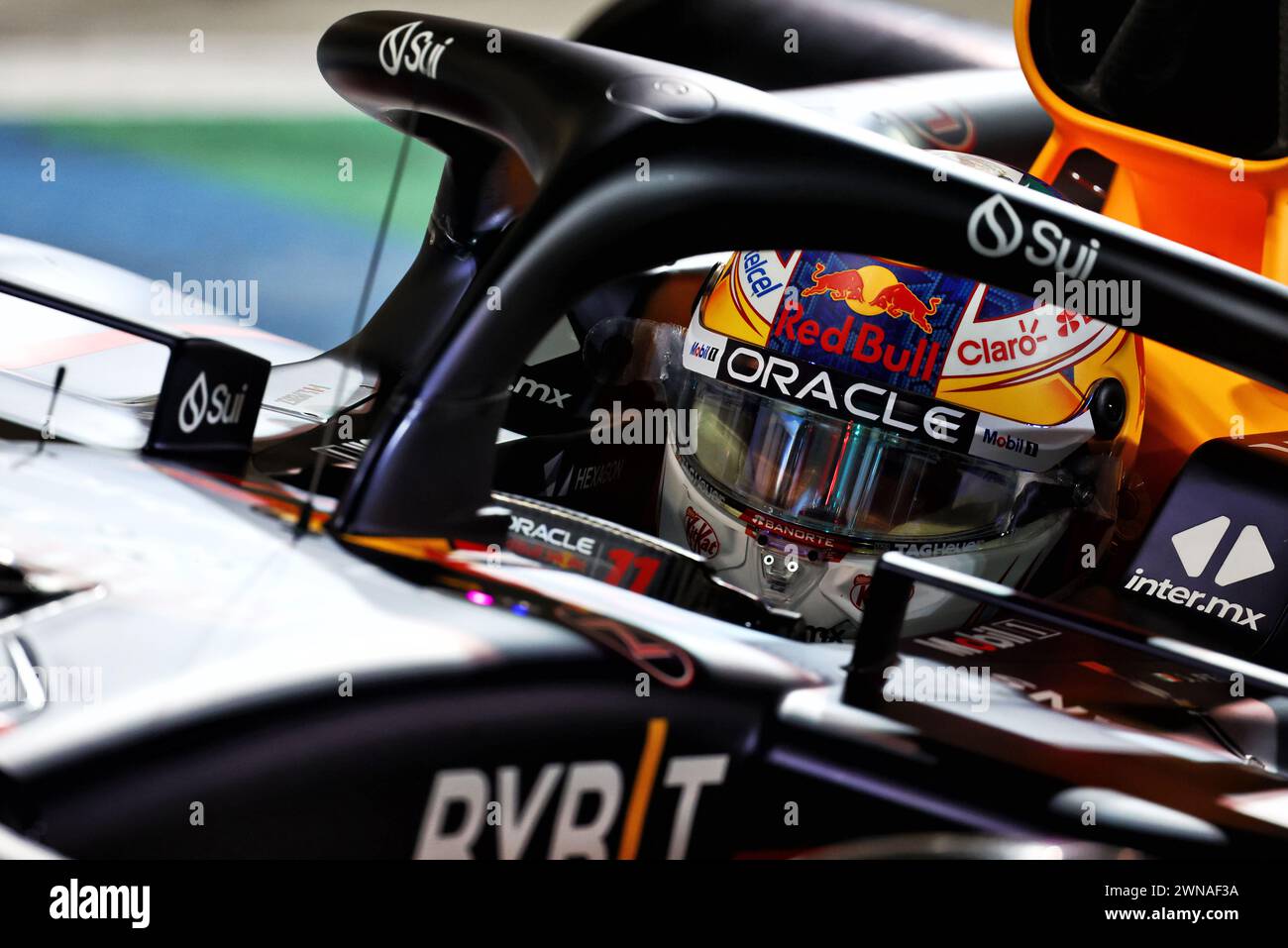 Sakhir, Bahrain. 01st Mar, 2024. Max Verstappen (NLD) Red Bull Racing ...