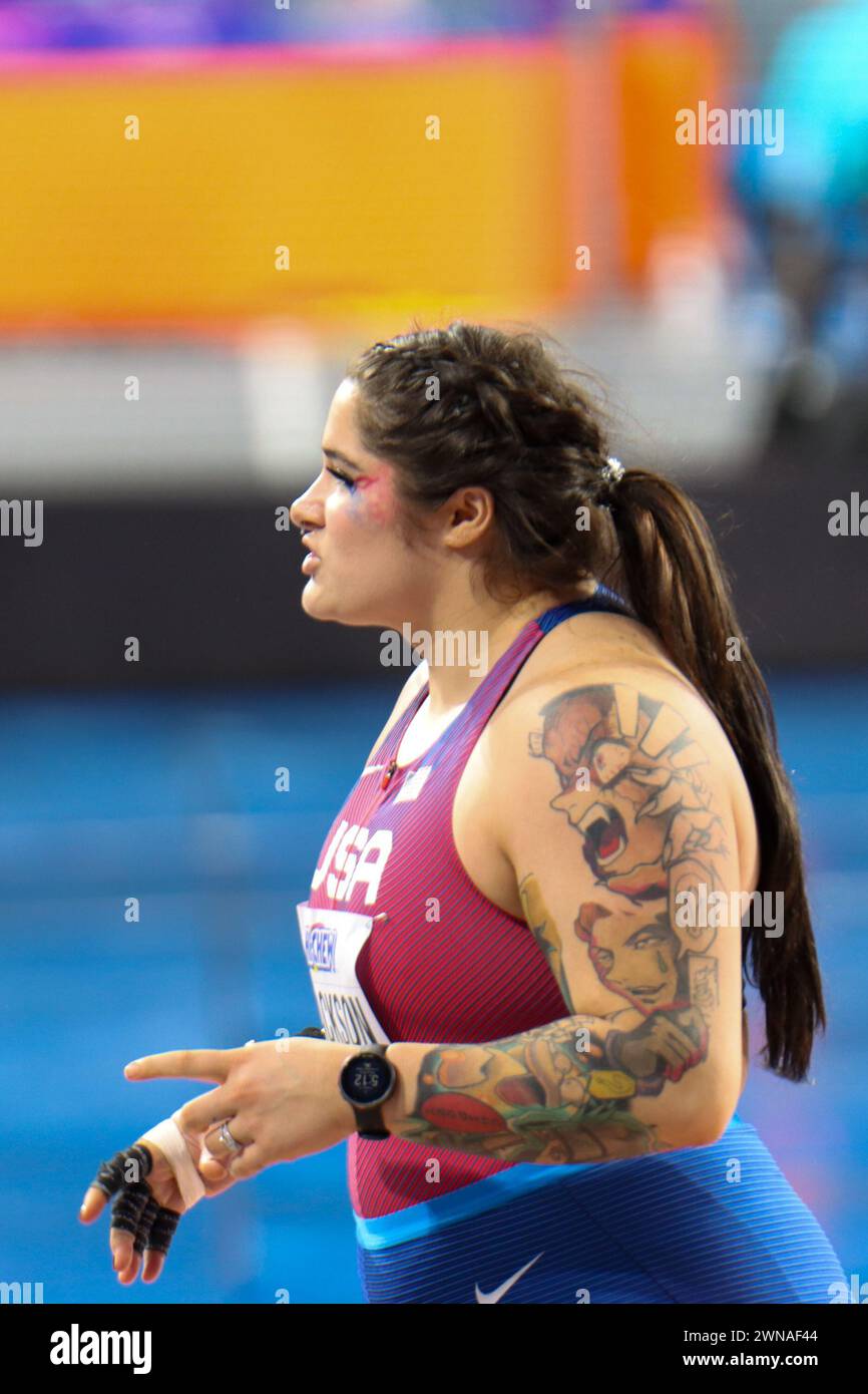 Glasgow, UK. 01st Mar, 2024. Emirates Arena, Glasgow, Scotland - Friday ...