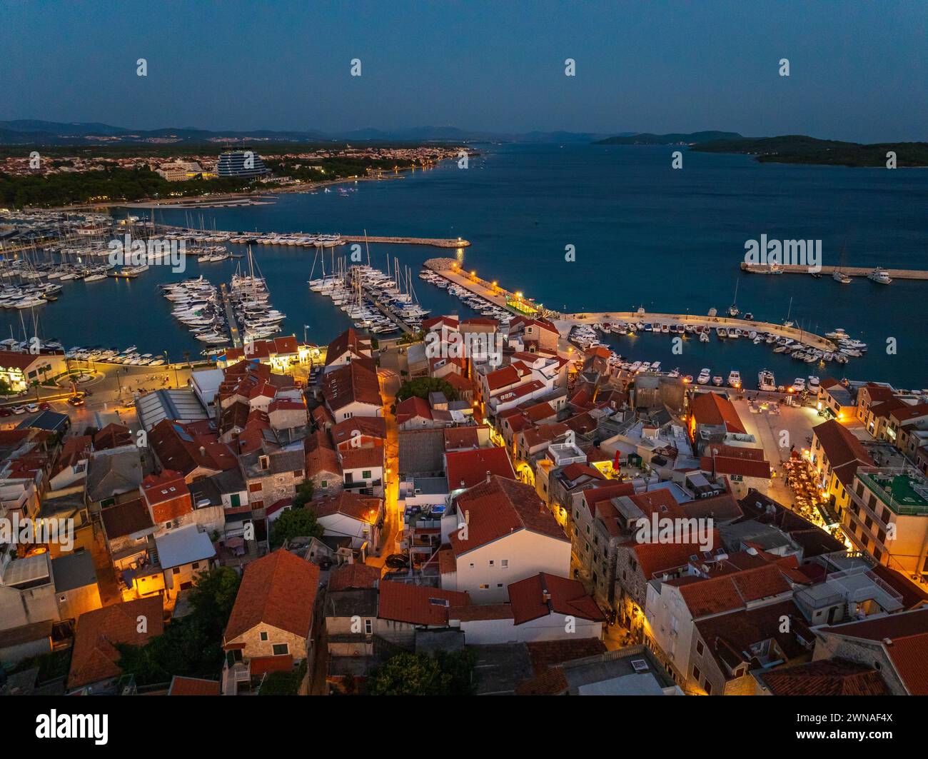 Vodice town promenade croatia hi-res stock photography and images - Alamy