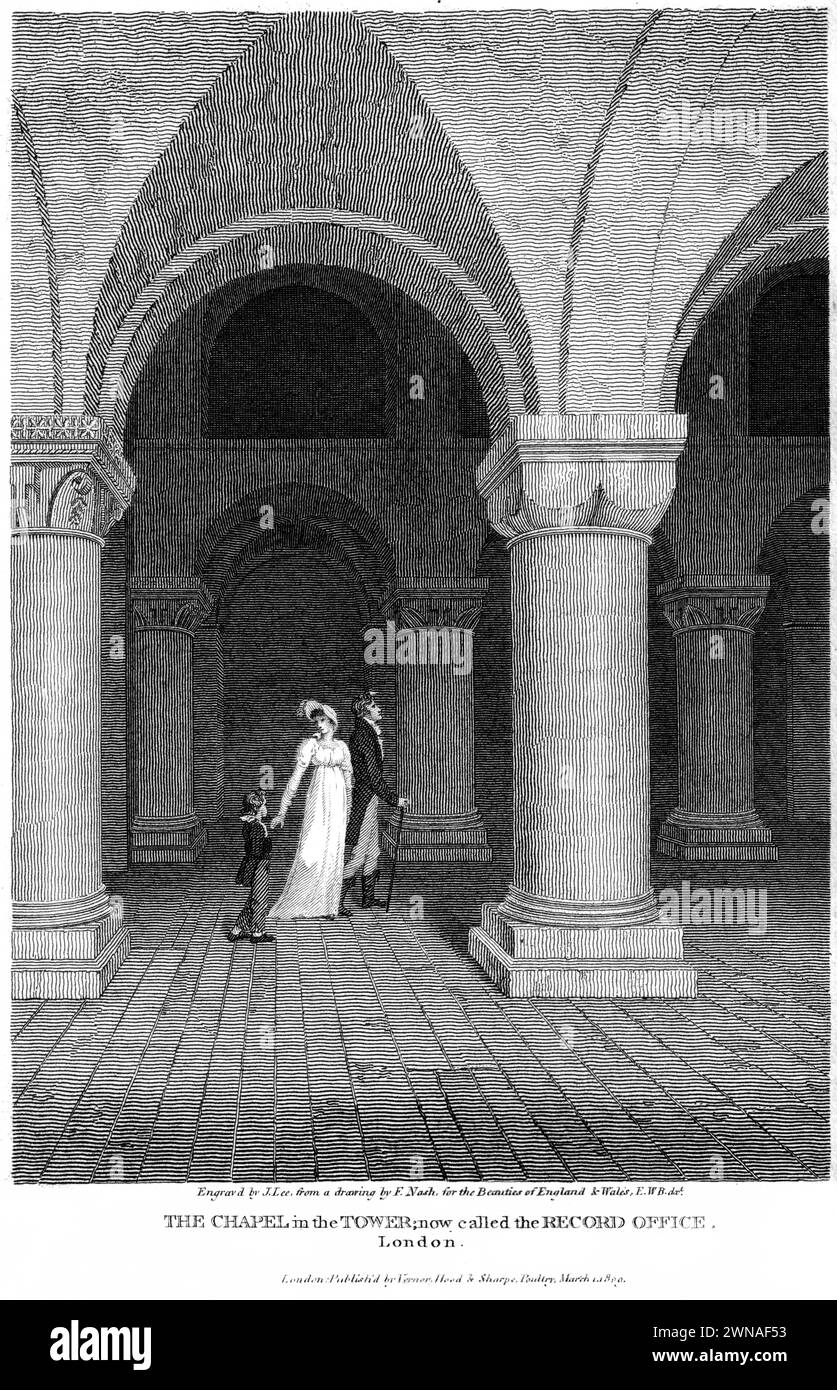 Office towers and church tower Black and White Stock Photos & Images ...