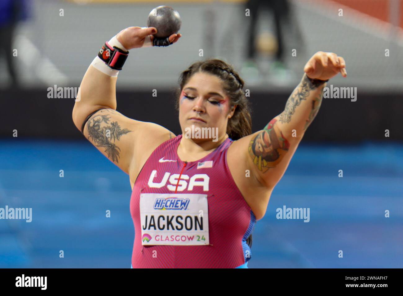 Glasgow, UK. 01st Mar, 2024. Emirates Arena, Glasgow, Scotland - Friday ...