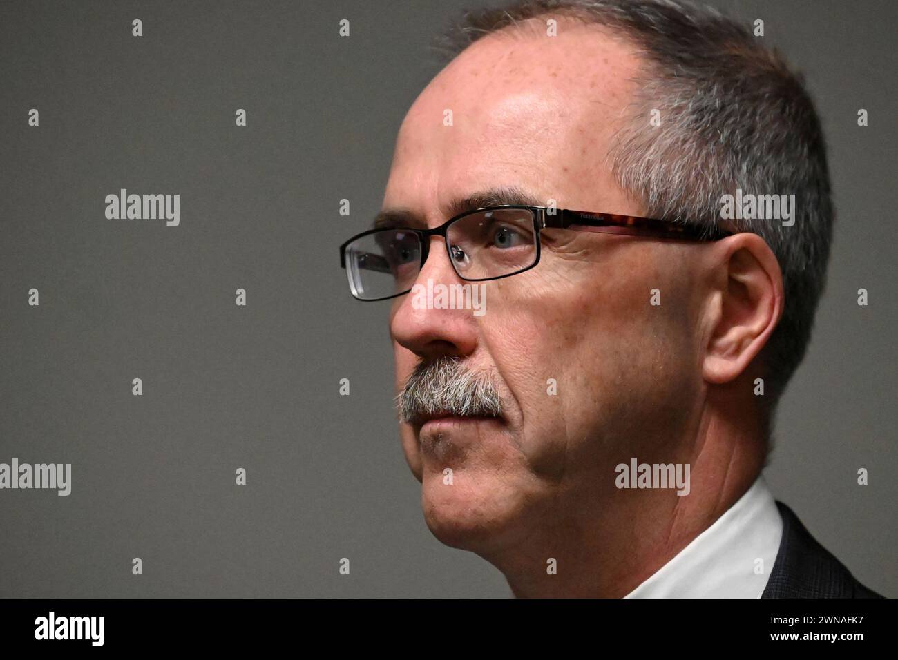 Washington County District Attorney Tony Jordan holds a news conference ...