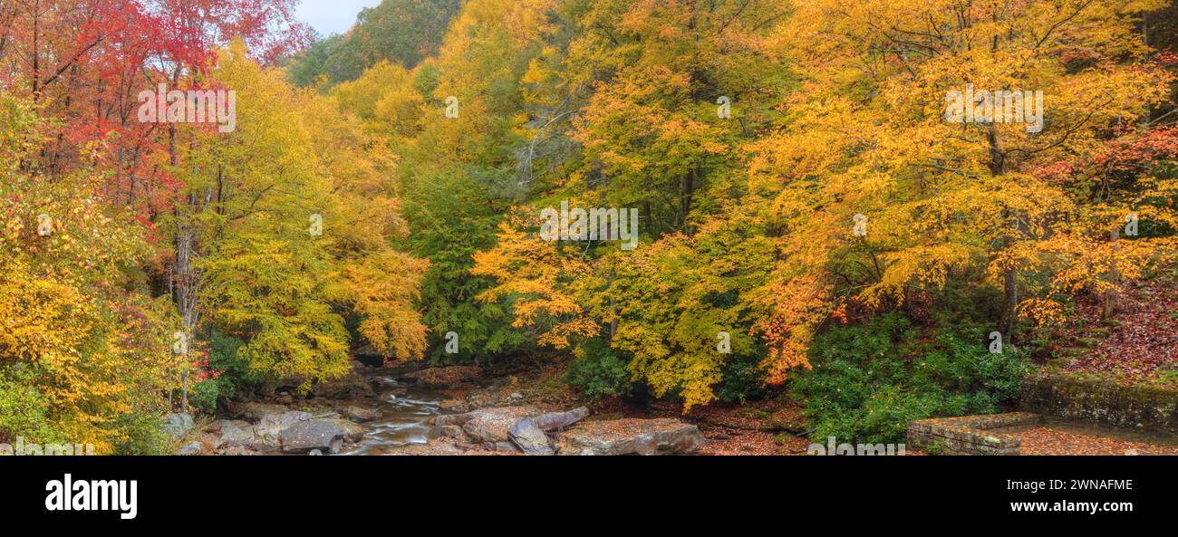 Autumn landscapes of West Virginia Stock Photo - Alamy