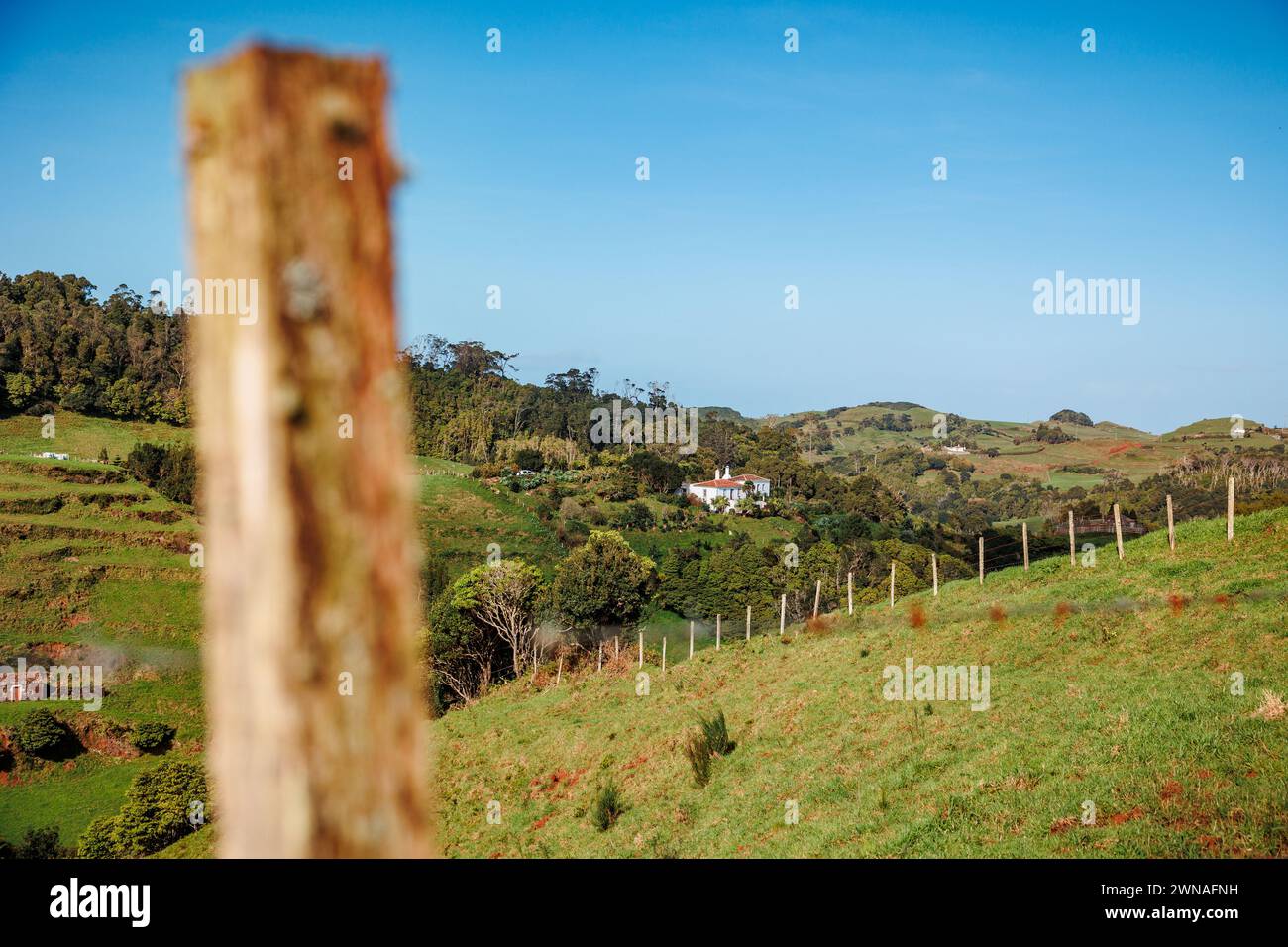 Amazing nature and landscapes, at the Azores islands in the Atlantic ...