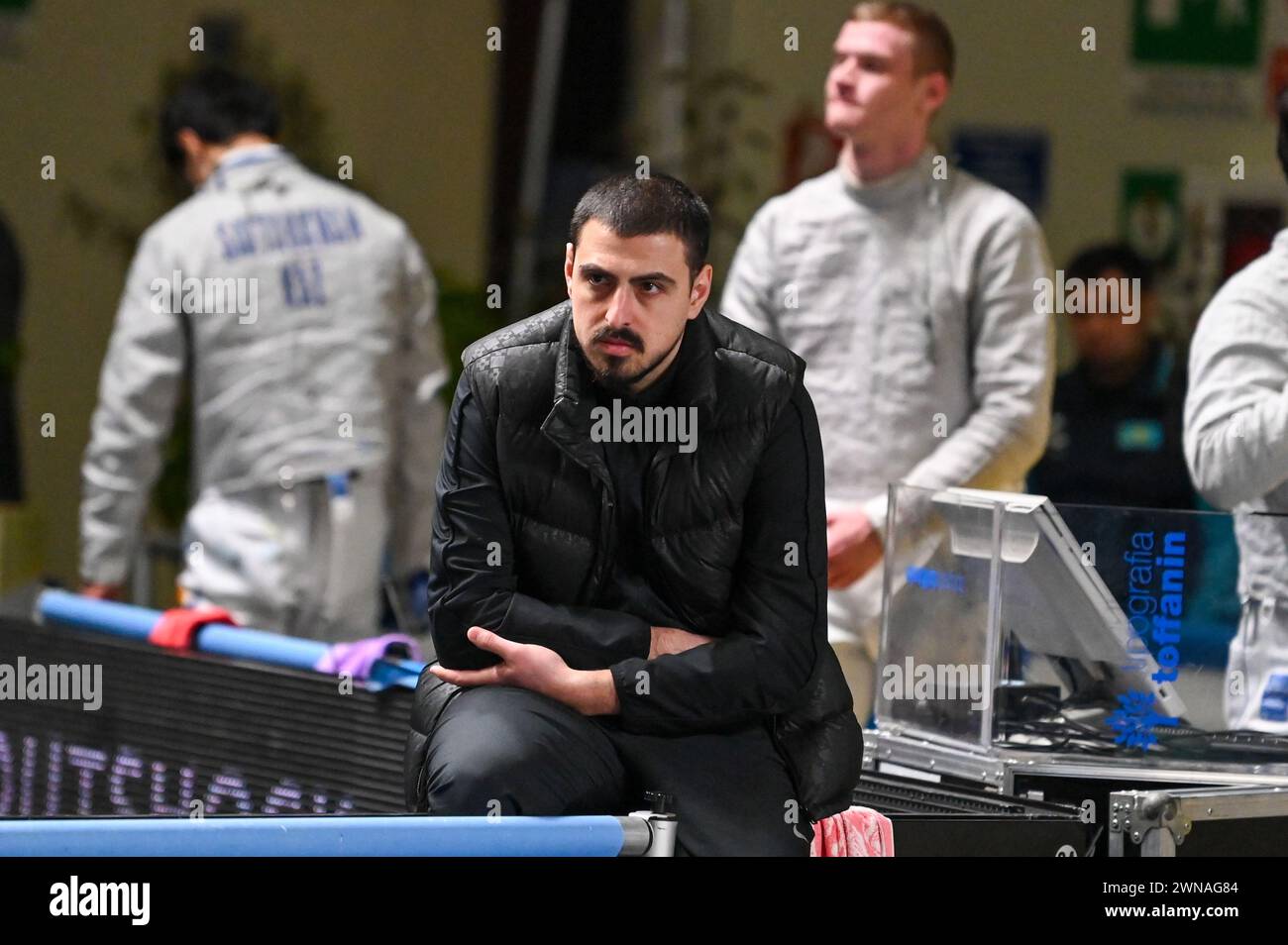 Padua, Italy. 01st Mar, 2024. Luca Curatoli (ITA) portrait during ...