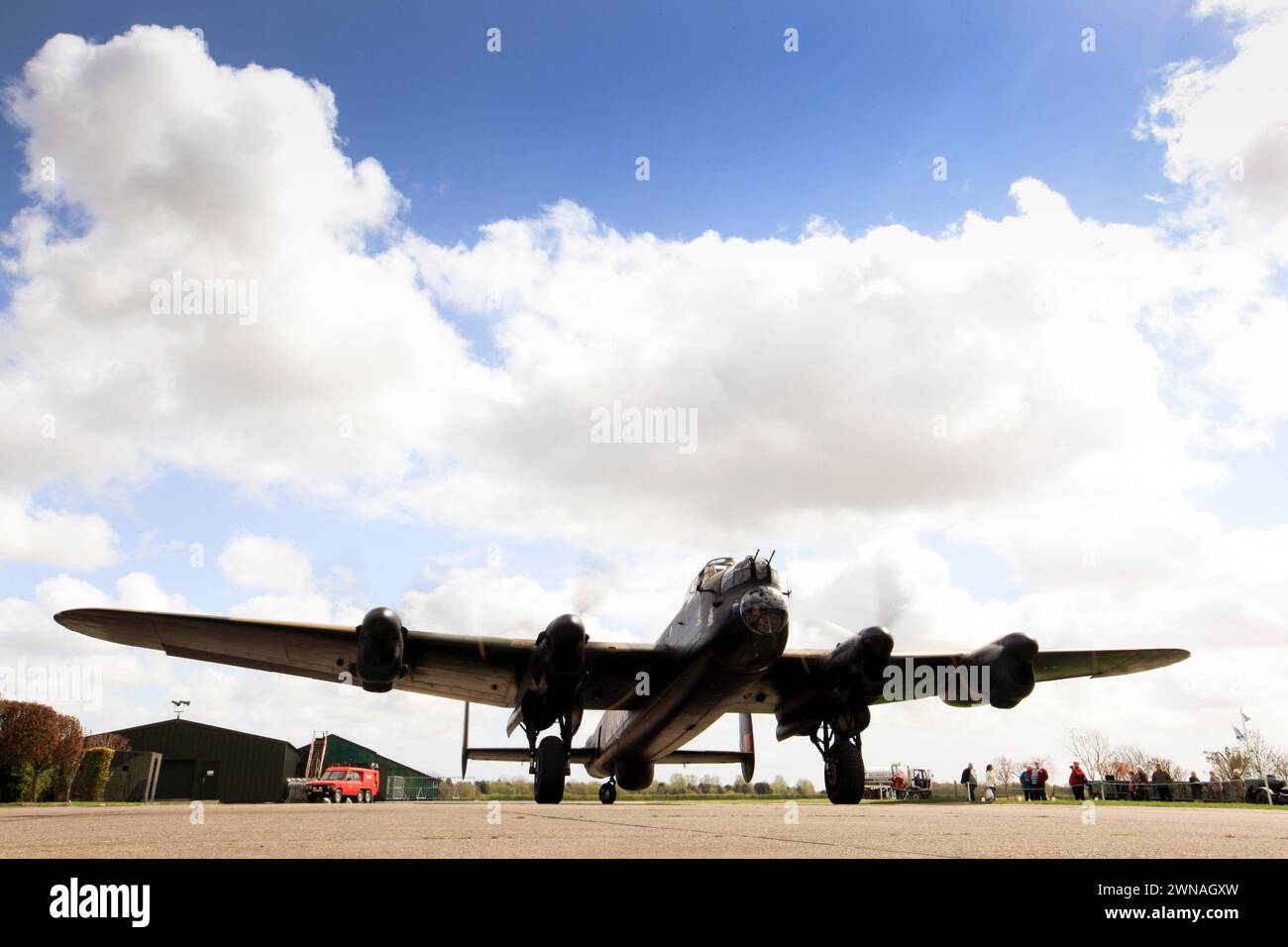 Real-life Airfix model - Lancaster bomber 'Just Jane' is disassembled ...