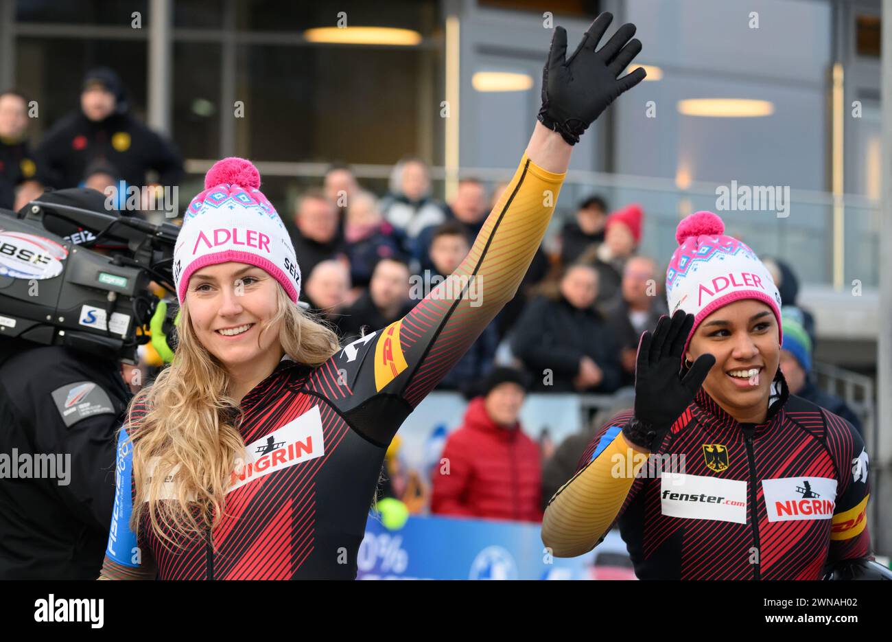 Winterberg, Germany. 01st Mar, 2024. Bobsleigh: World Championships ...
