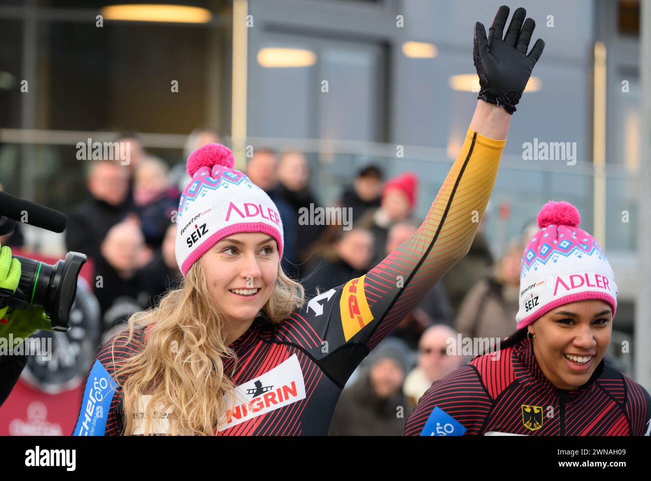 Winterberg, Germany. 01st Mar, 2024. Bobsleigh: World Championships ...