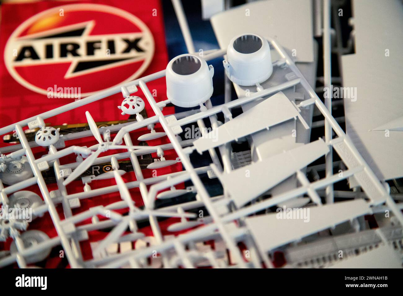 18/02/21 Generic photo of Airfix model kit. Not Lancaster. Full story ...