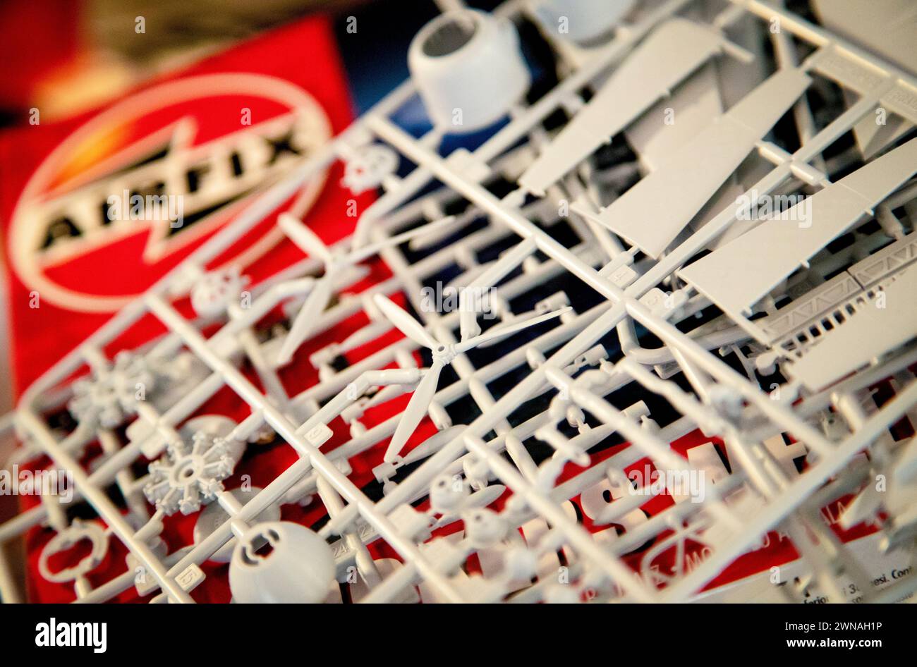 18/02/21 Generic photo of Airfix model kit. Not Lancaster. Full story ...