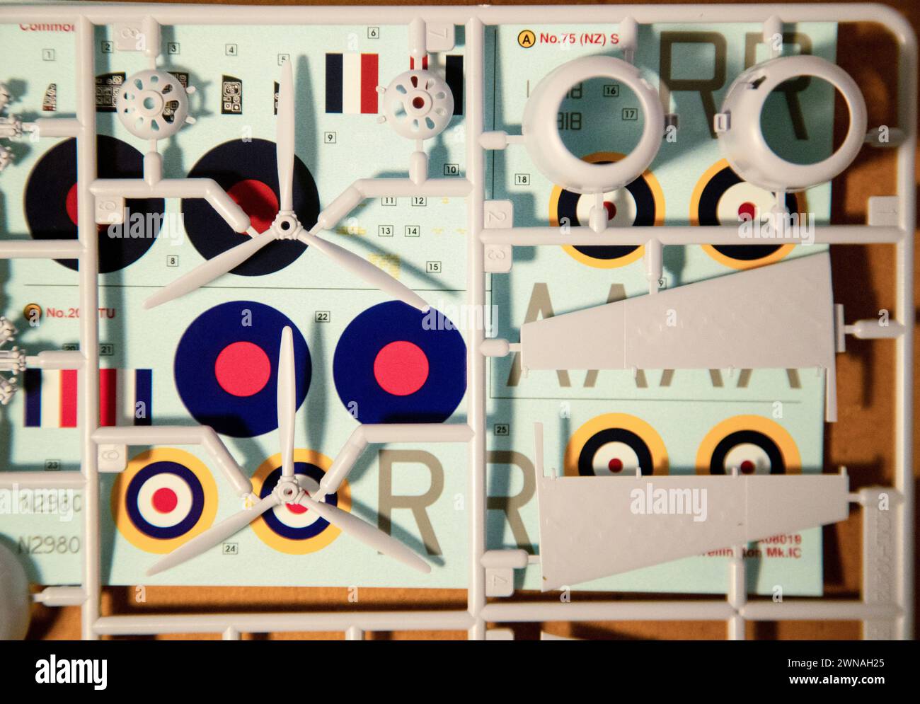 18/02/21 Generic photo of Airfix model kit. Not Lancaster. Full story ...