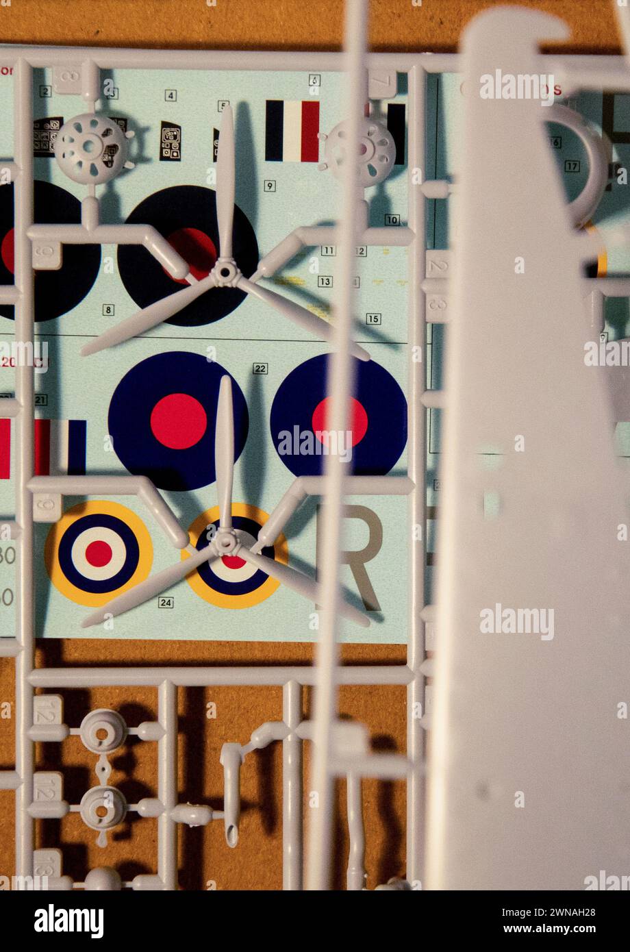 18/02/21 Generic photo of Airfix model kit. Not Lancaster. Full story ...