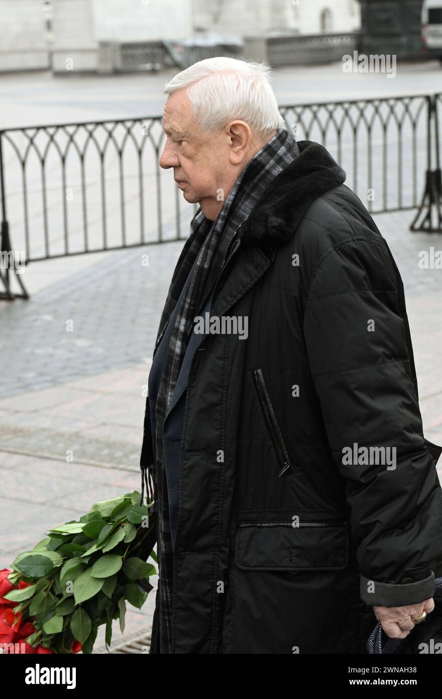 Moscow, Russia. 01st Mar, 2024. Farewell ceremony for the former ...