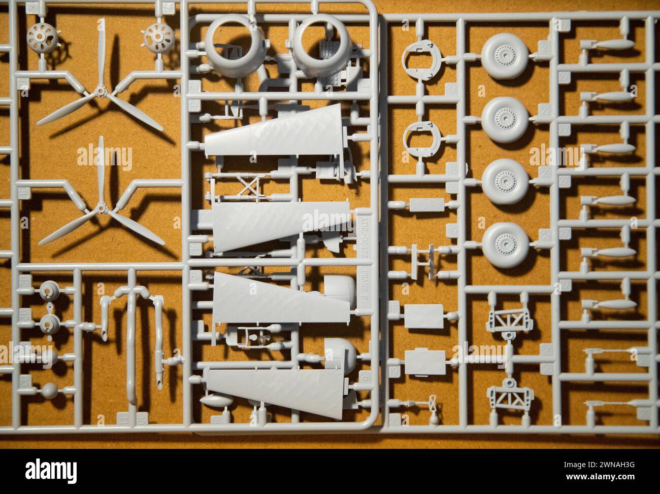 18/02/21 Generic photo of Airfix model kit. Not Lancaster. Full story ...