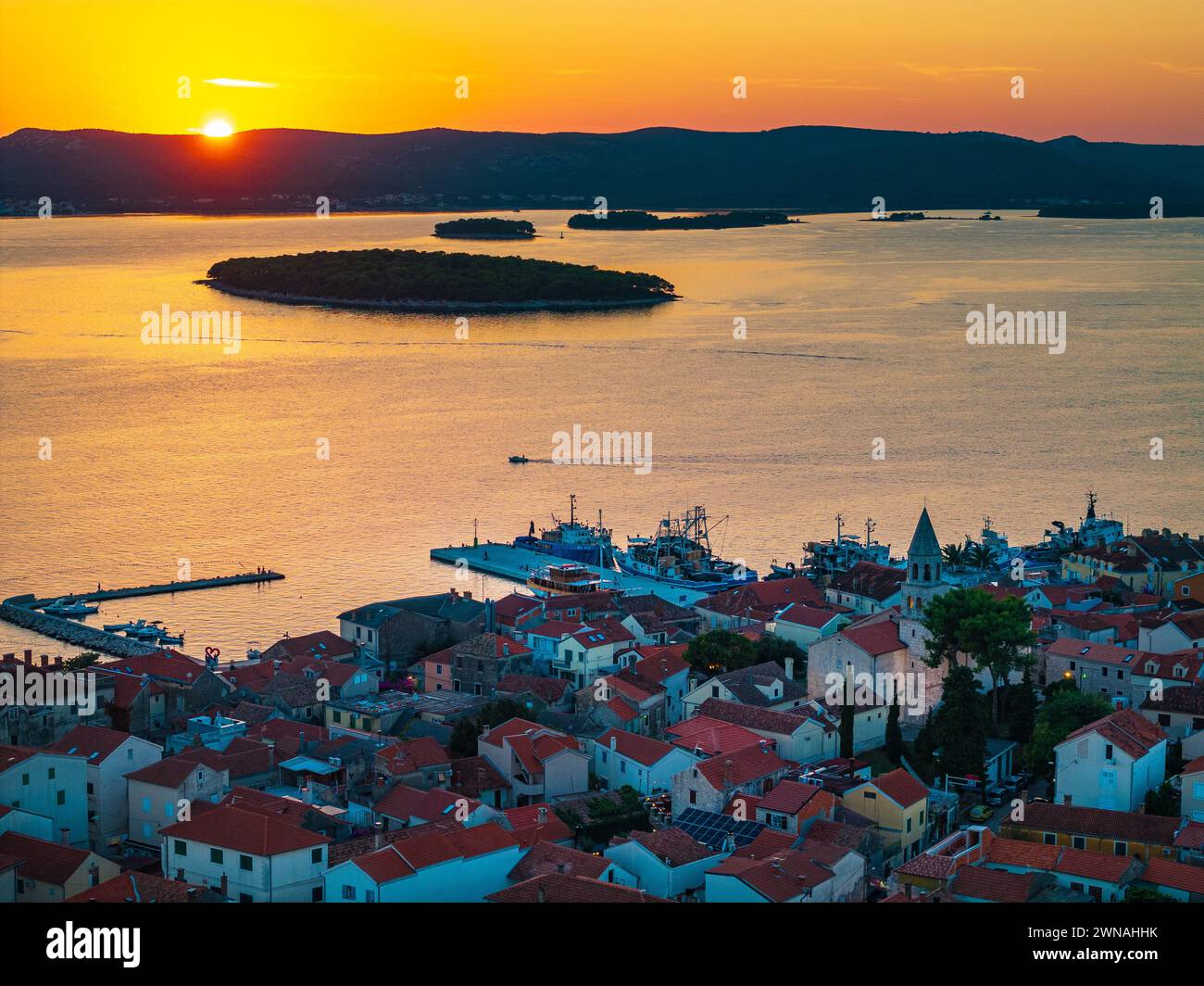 Biograd na moru, Croatia Stock Photo - Alamy