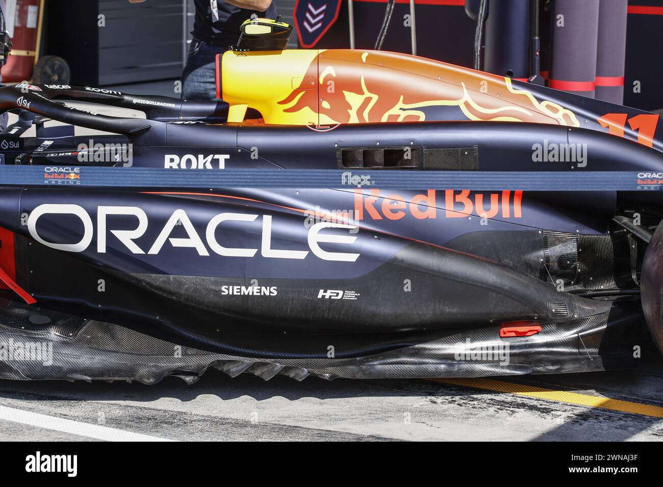 Red bull rb20 sidepod hi-res stock photography and images - Alamy