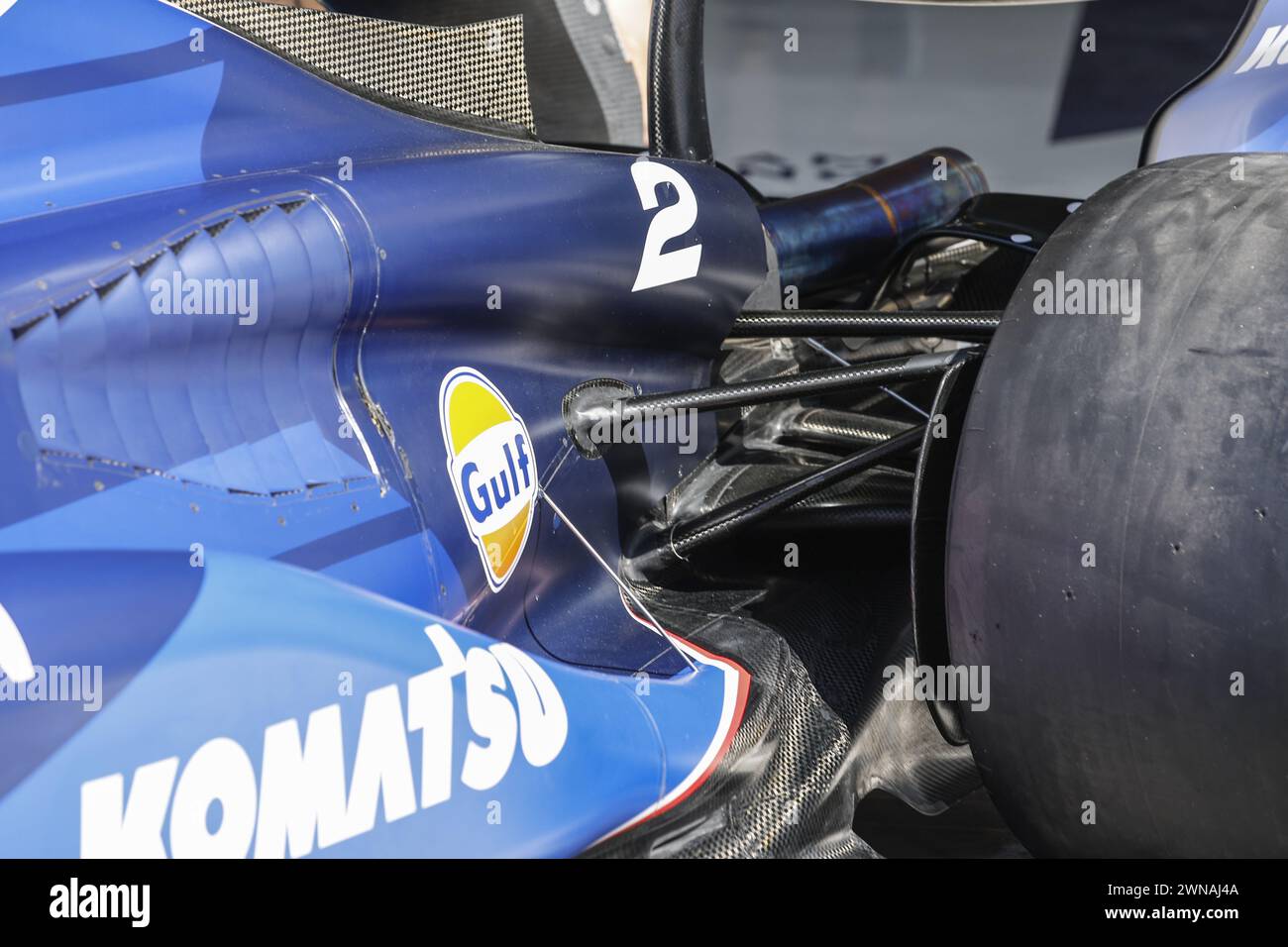 Williams Racing FW46, mechanical detail rear suspension aerodynamism ...