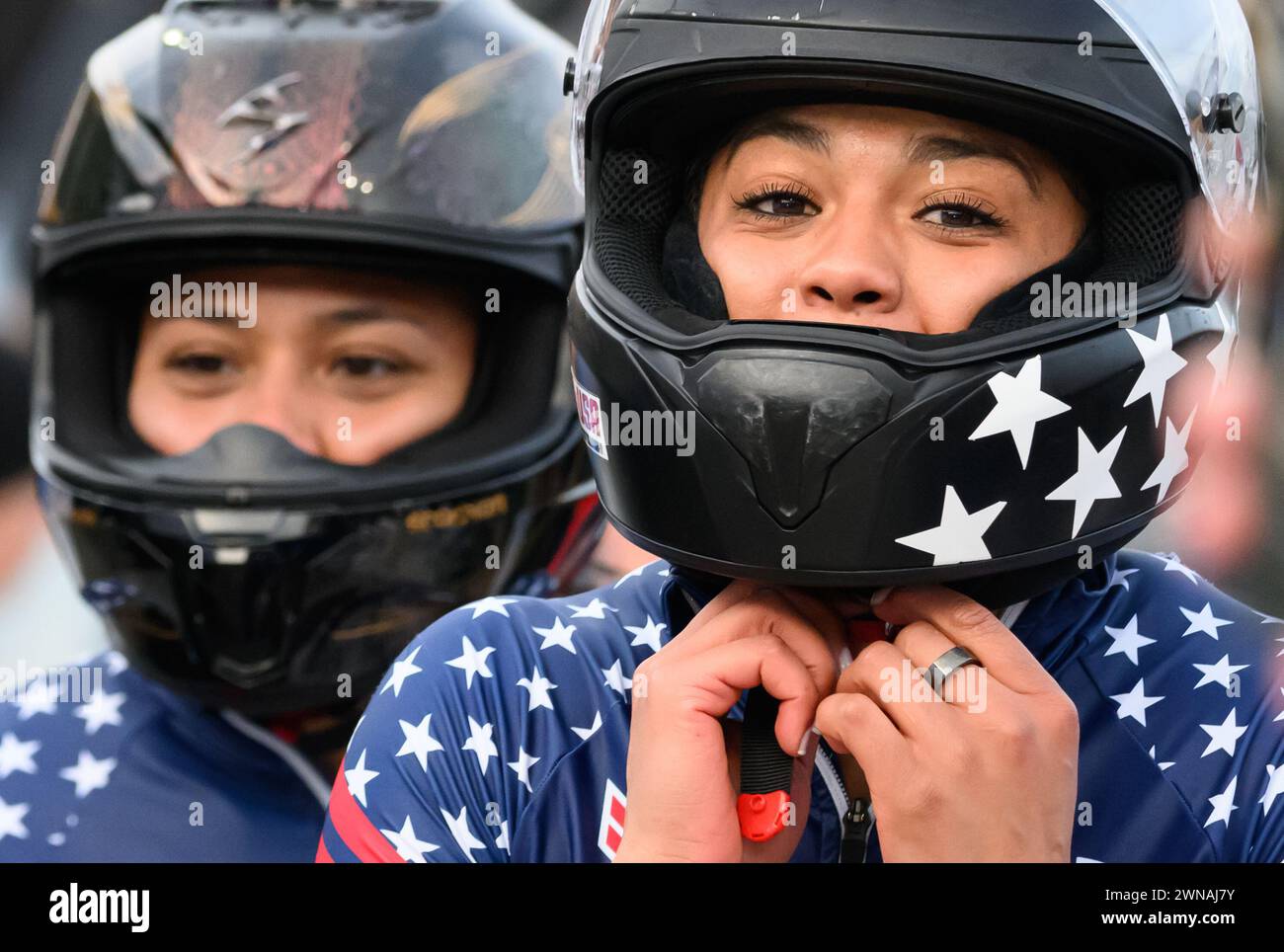 Winterberg, Germany. 01st Mar, 2024. Bobsleigh: World Championships ...