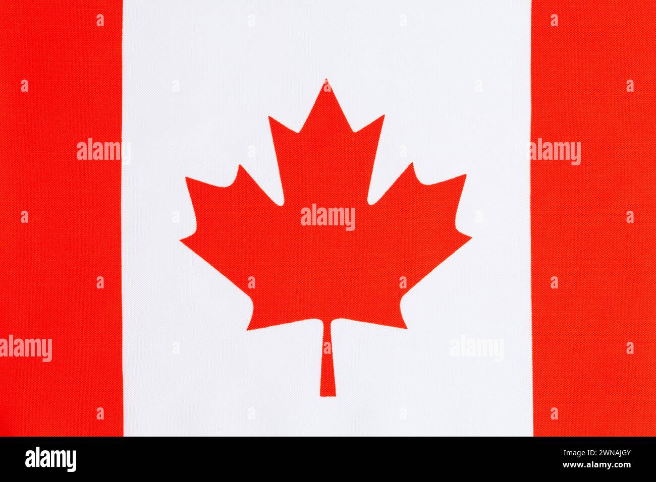 Canada fabric flag hi-res stock photography and images - Alamy