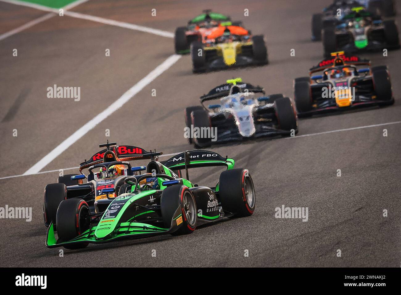 05 MALONEY Zane (bar), Rodin Motorsport, Dallara F2 2024, action during ...